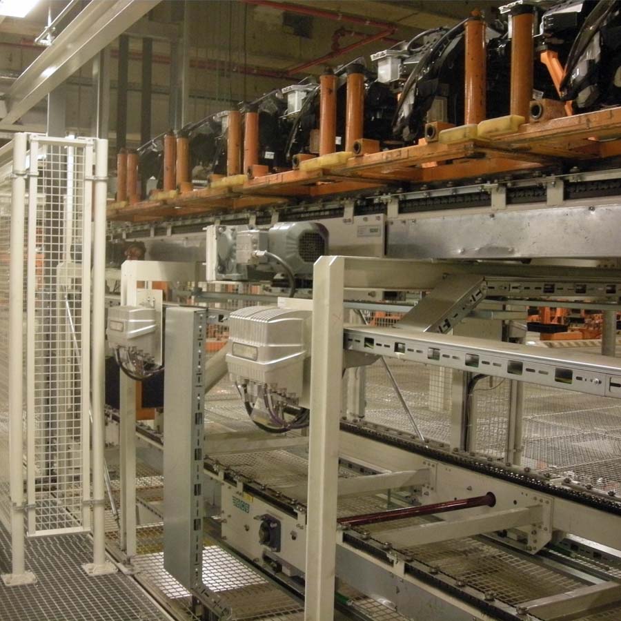 Automotive - Slat & Skid Conveyors | Entecom